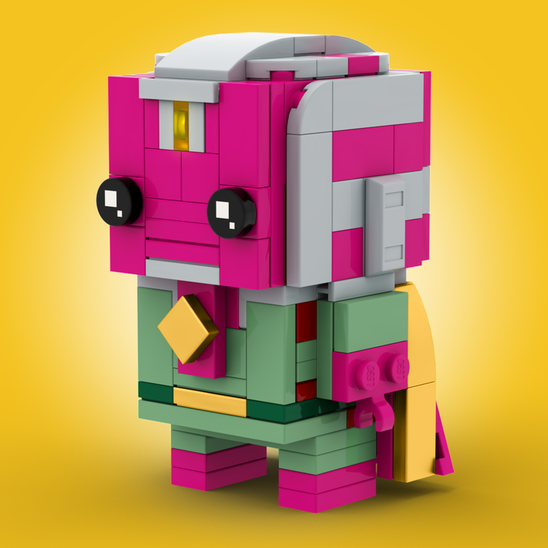 LEGO MOC Vision BrickHeadz by Stormythos | Rebrickable - Build with LEGO