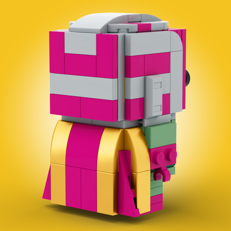 LEGO MOC Vision BrickHeadz by Stormythos | Rebrickable - Build with LEGO