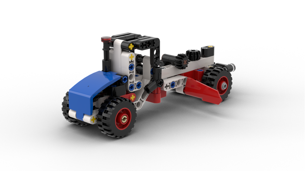 LEGO MOC 42116 Motor Grader by ilyabuilder724 | Rebrickable - Build ...