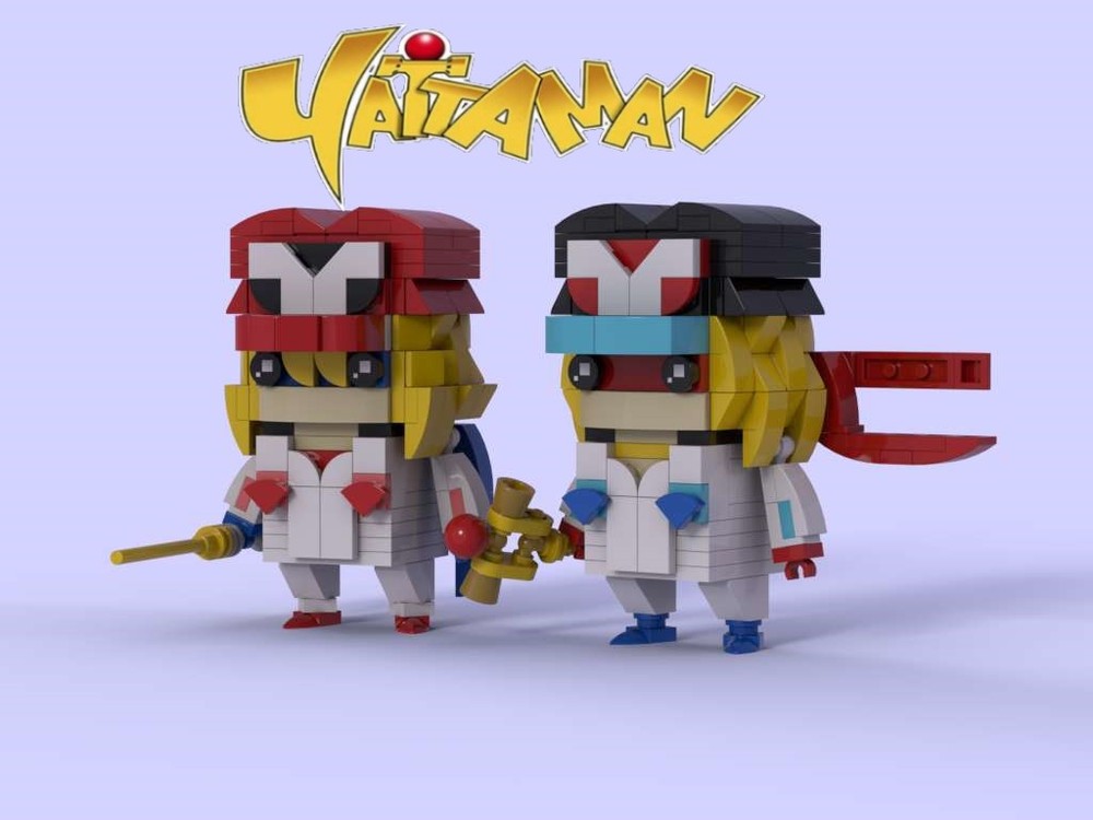 LEGO MOC LEGO Yattaman Brickheadz by Gabryboy80 | Rebrickable - Build ...