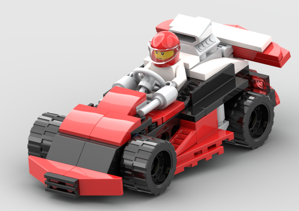 LEGO MOC Race Kart by Legonid | Rebrickable - Build with LEGO