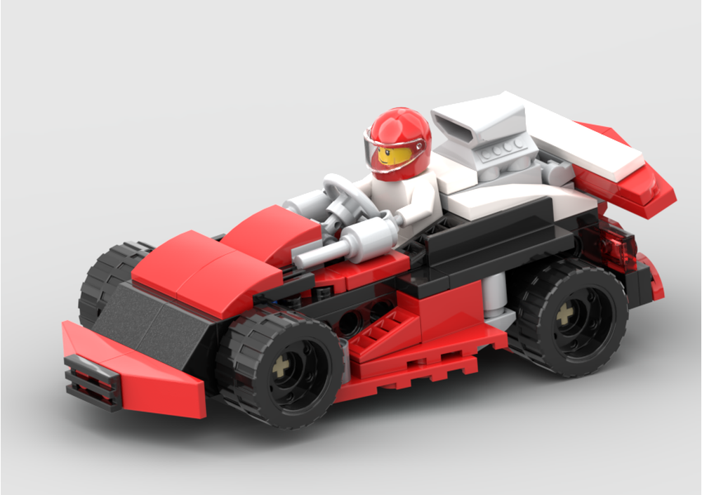LEGO MOC Race Kart by Legonid | Rebrickable - Build with LEGO
