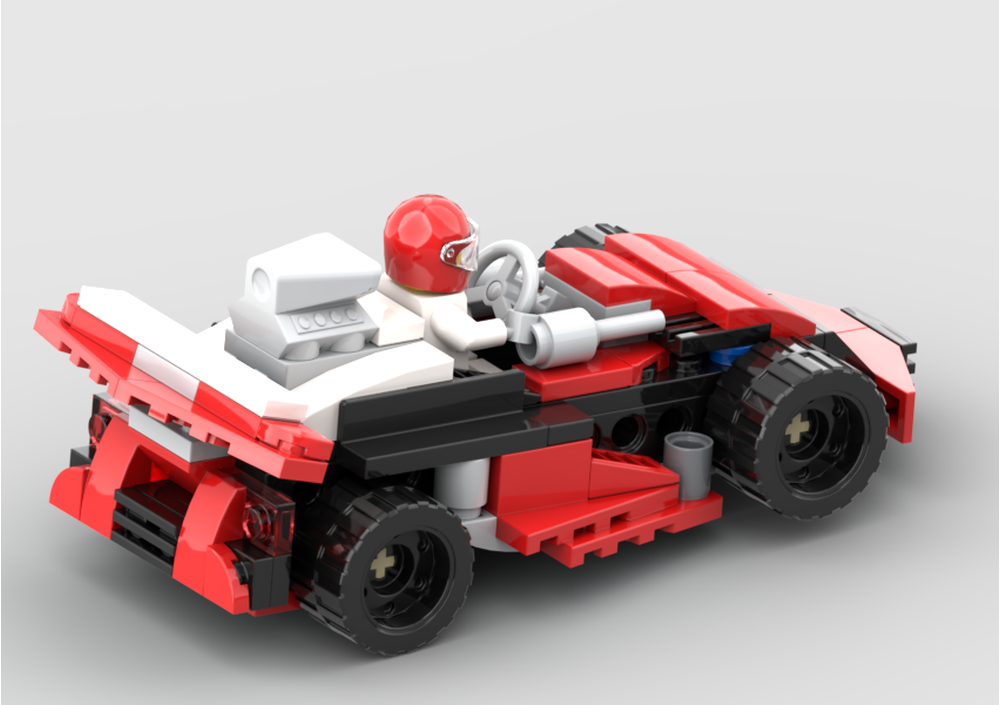 LEGO MOC Race Kart by Legonid | Rebrickable - Build with LEGO