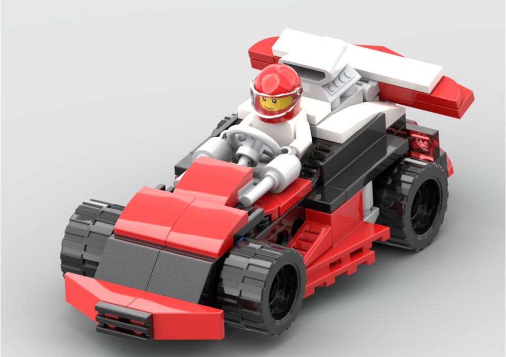 LEGO MOC Race Kart by Legonid | Rebrickable - Build with LEGO