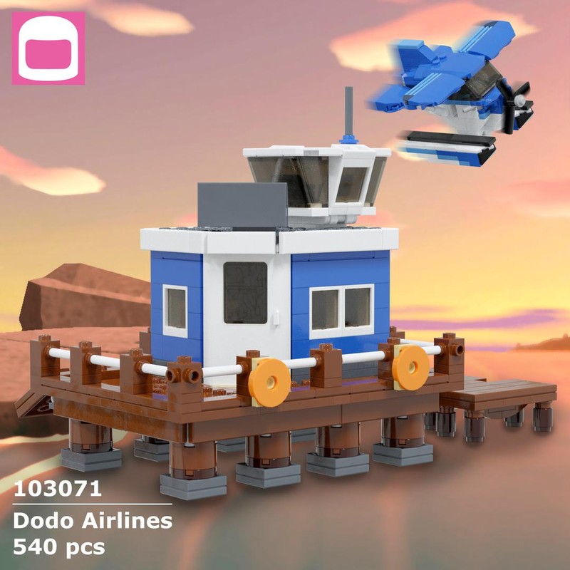 LEGO MOC Dodo Airlines by Lilium Brick Yards | Rebrickable - Build with ...