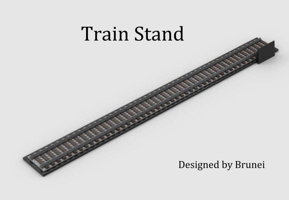 LEGO MOC Train Stand by Brunei | Rebrickable - Build with LEGO