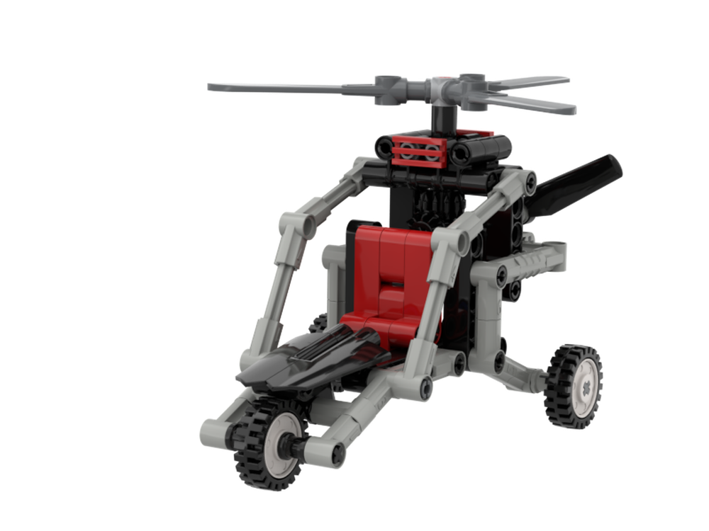 LEGO MOC Studless 8215 Gyro Copter by Viernes | Rebrickable - Build ...