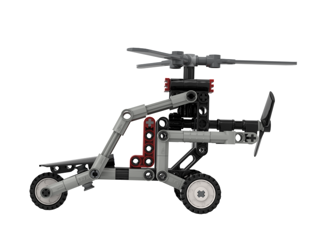 LEGO MOC Studless 8215 Gyro Copter by Viernes | Rebrickable - Build ...