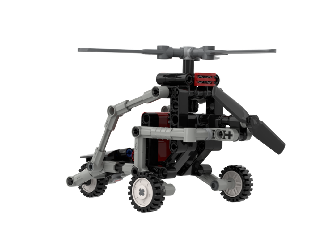 LEGO MOC Studless 8215 Gyro Copter by Viernes | Rebrickable - Build ...