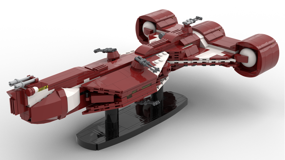 LEGO MOC Republic Frigate by RendiliBricks | Rebrickable - Build with LEGO