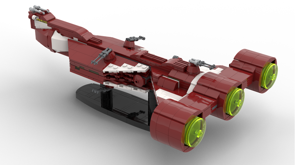 LEGO MOC Republic Frigate by RendiliBricks | Rebrickable - Build with LEGO
