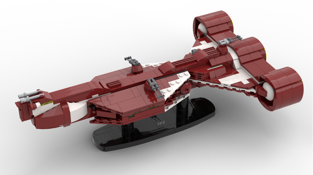 LEGO MOC Republic Frigate by RendiliBricks | Rebrickable - Build with LEGO