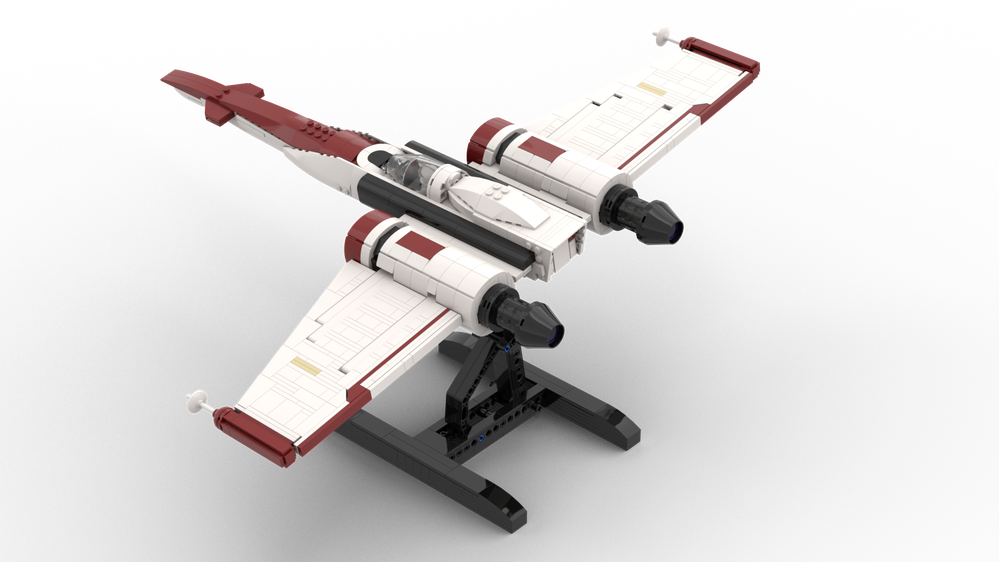 LEGO MOC Z-95 Headhunter by RendiliBricks | Rebrickable - Build with LEGO