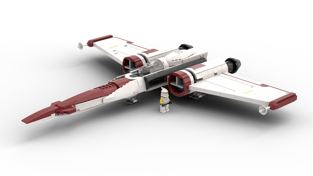 LEGO MOC Z-95 Headhunter by RendiliBricks | Rebrickable - Build with LEGO