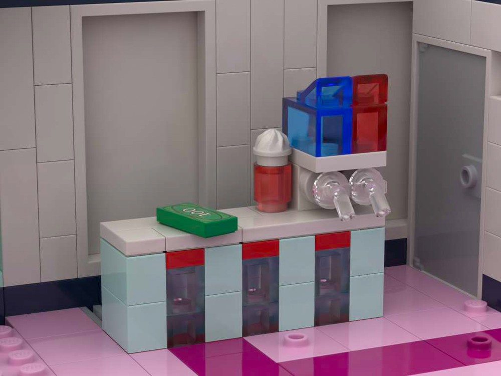 LEGO MOC Corner Movie Theater by IBrickedItUp | Rebrickable - Build ...