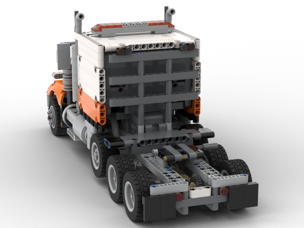 LEGO MOC Semi Truck (Control+ / 42128 Mod) by time-hh | Rebrickable ...