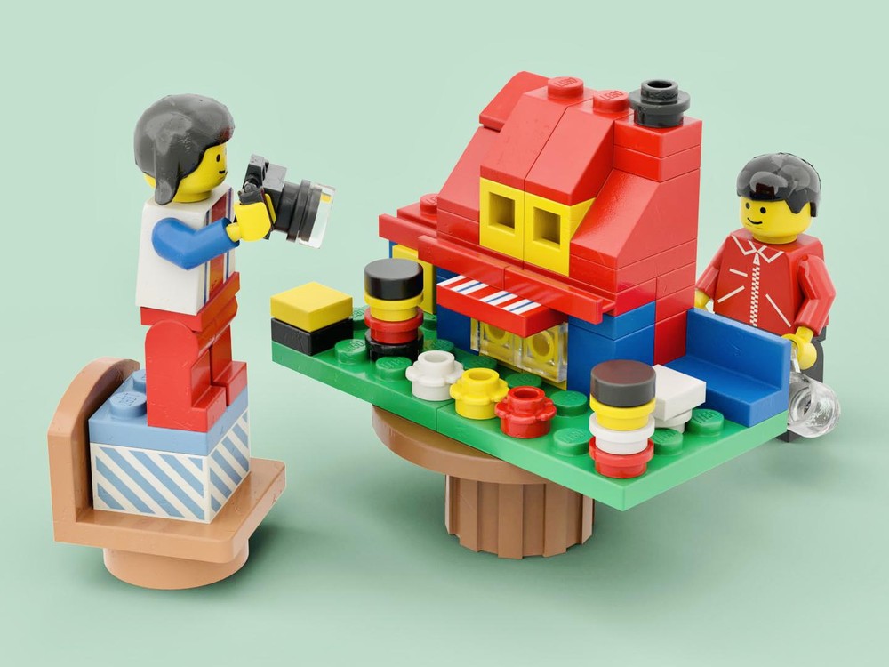 LEGO MOC Micro Villa by stubot | Rebrickable - Build with LEGO