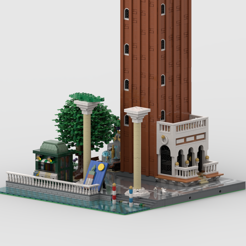 LEGO MOC Saint Mark's Campanile and Surrounding Area Venice by ...