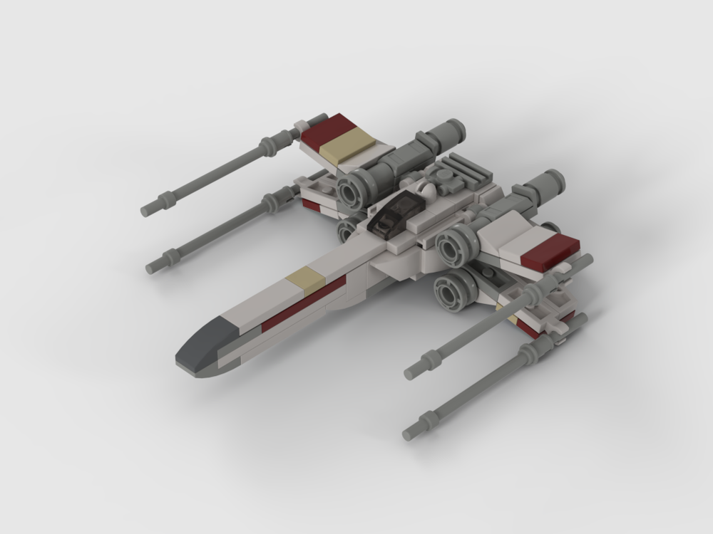 LEGO MOC Mini T-65B by uminy | Rebrickable - Build with LEGO