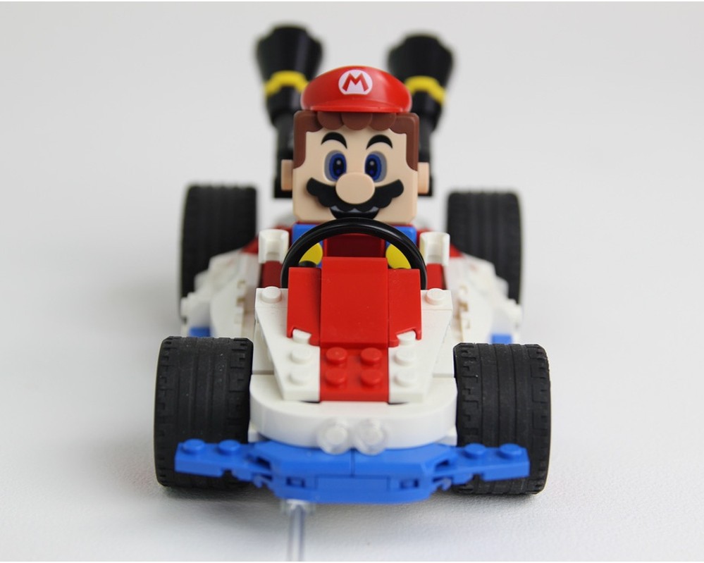 LEGO MOC Mario Kart - pull back engine. Collects coins! by I_AM ...