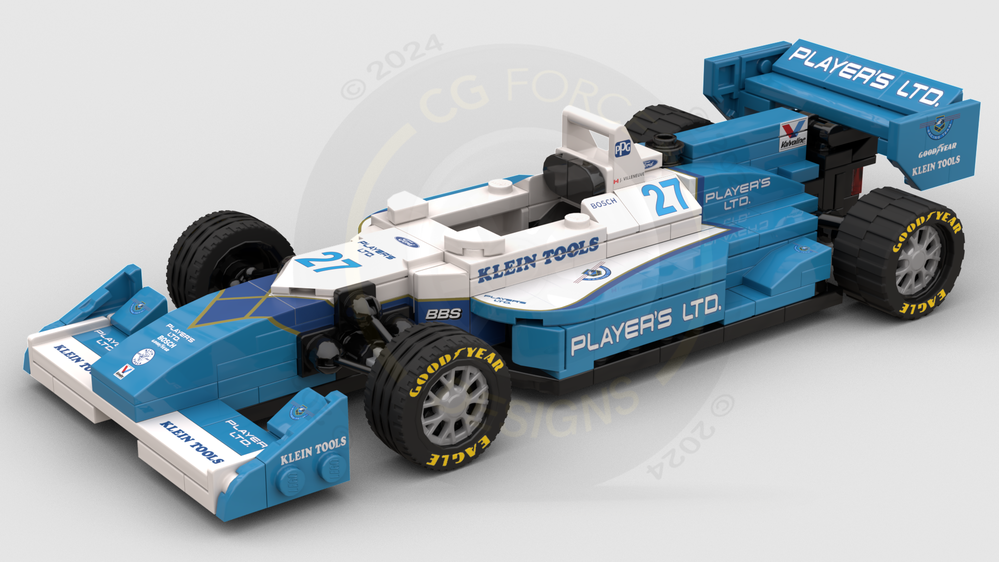 LEGO MOC Indycar 1995 TG Villeneuve Circuit Spec by CGForceDesigns ...