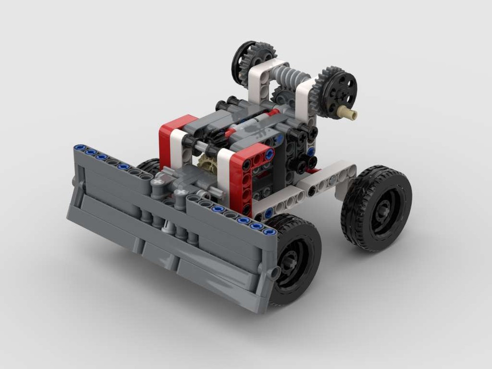 LEGO MOC Simple bulldozer system by Rudi1204 | Rebrickable - Build with ...