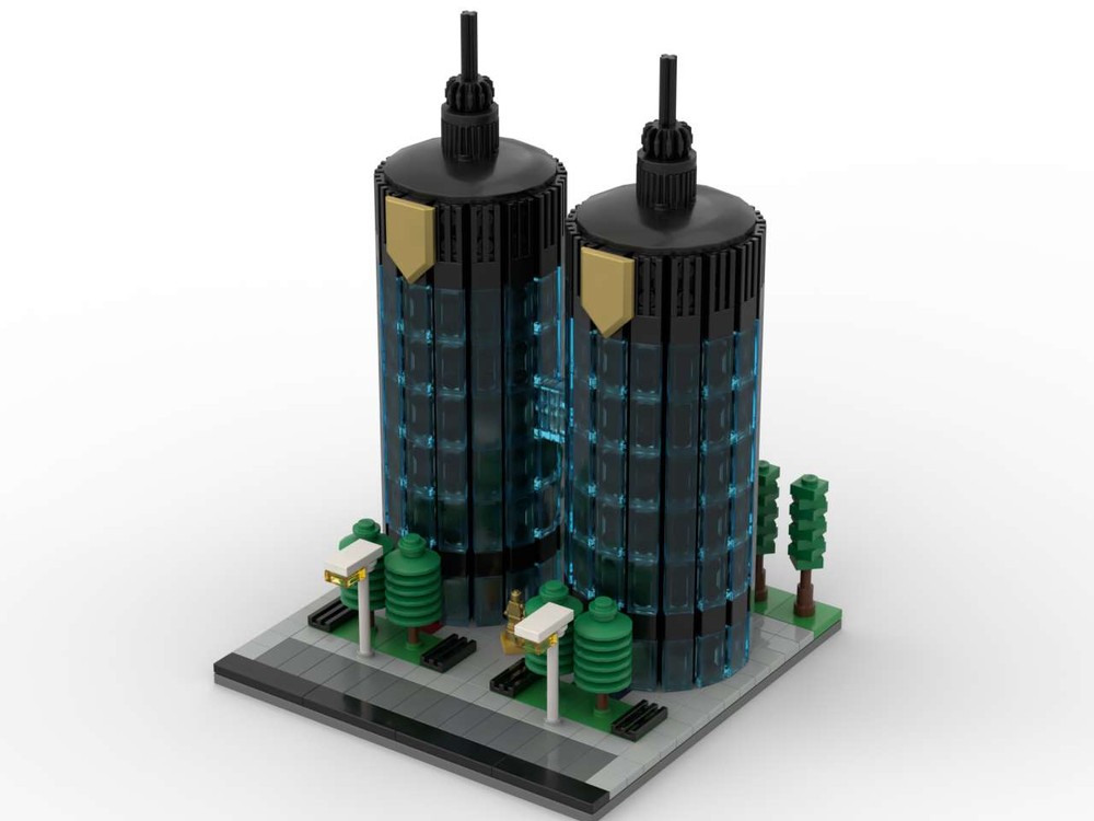 LEGO MOC Modular Office Building #12 by meregt | Rebrickable - Build ...