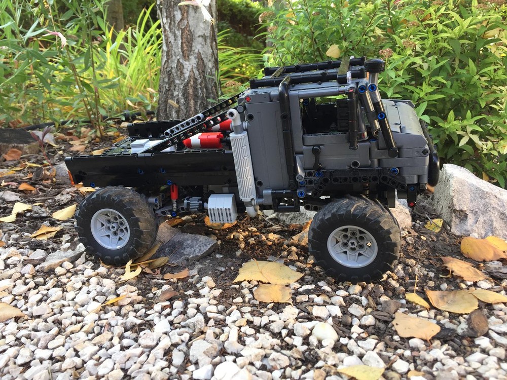 LEGO MOC 42129 C model - Unimog by gyenesvi | Rebrickable - Build with LEGO