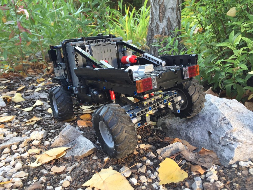 LEGO MOC 42129 C model - Unimog by gyenesvi | Rebrickable - Build with LEGO