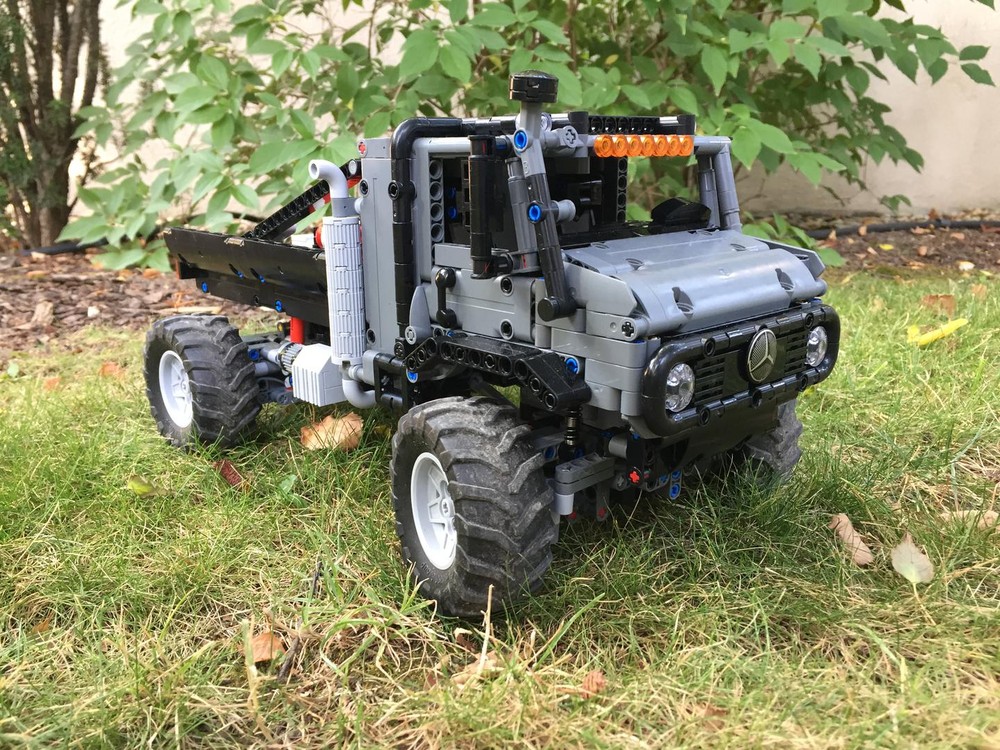 LEGO MOC 42129 C model - Unimog by gyenesvi | Rebrickable - Build with LEGO