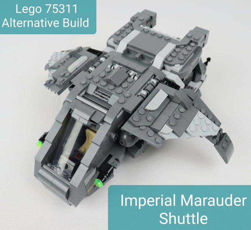 LEGO MOC Imperial Marauder Shuttle by Haibricks | Rebrickable - Build ...