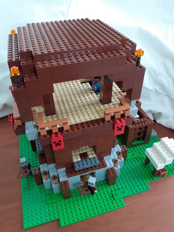 LEGO MOC The True Pillager Outpost by BlackbirdB51 | Rebrickable ...