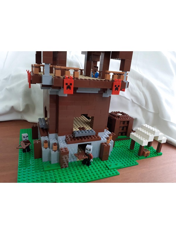 LEGO MOC The True Pillager Outpost by BlackbirdB51 | Rebrickable ...