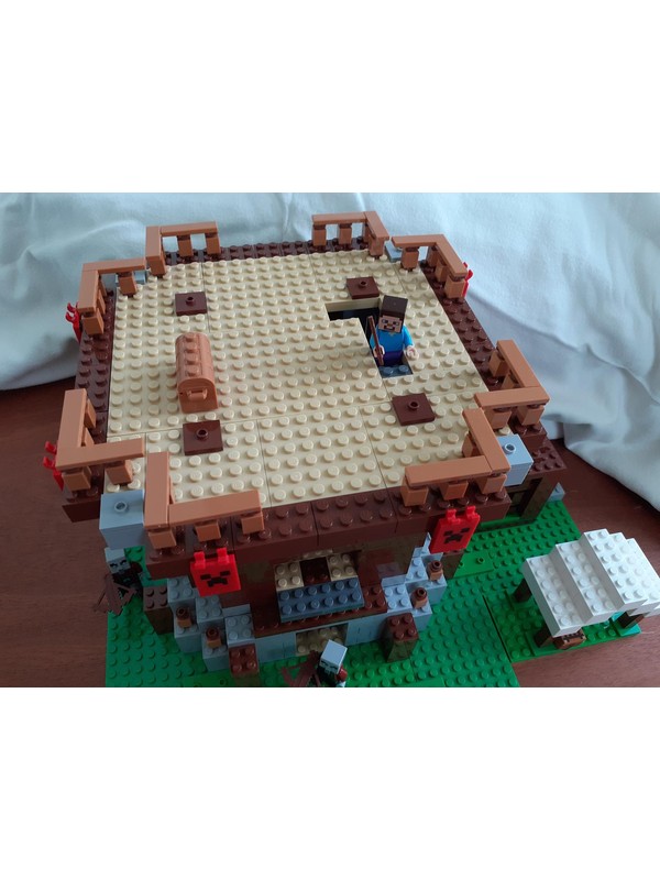 LEGO MOC The True Pillager Outpost by BlackbirdB51 | Rebrickable ...