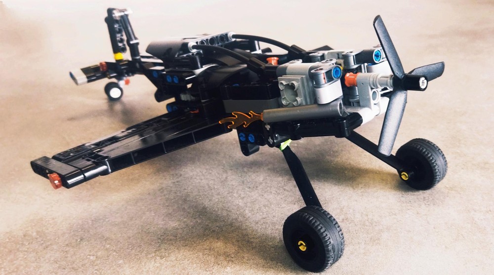 LEGO MOC joystick plane by Dodus builders | Rebrickable - Build with LEGO