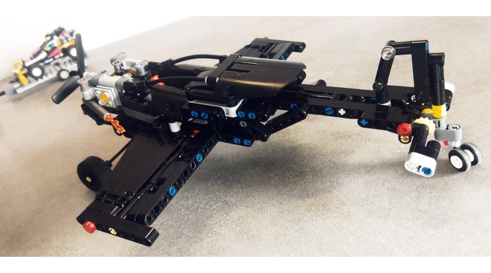 LEGO MOC joystick plane by Dodus builders | Rebrickable - Build with LEGO
