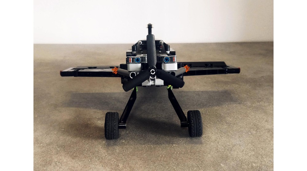 LEGO MOC joystick plane by Dodus builders | Rebrickable - Build with LEGO