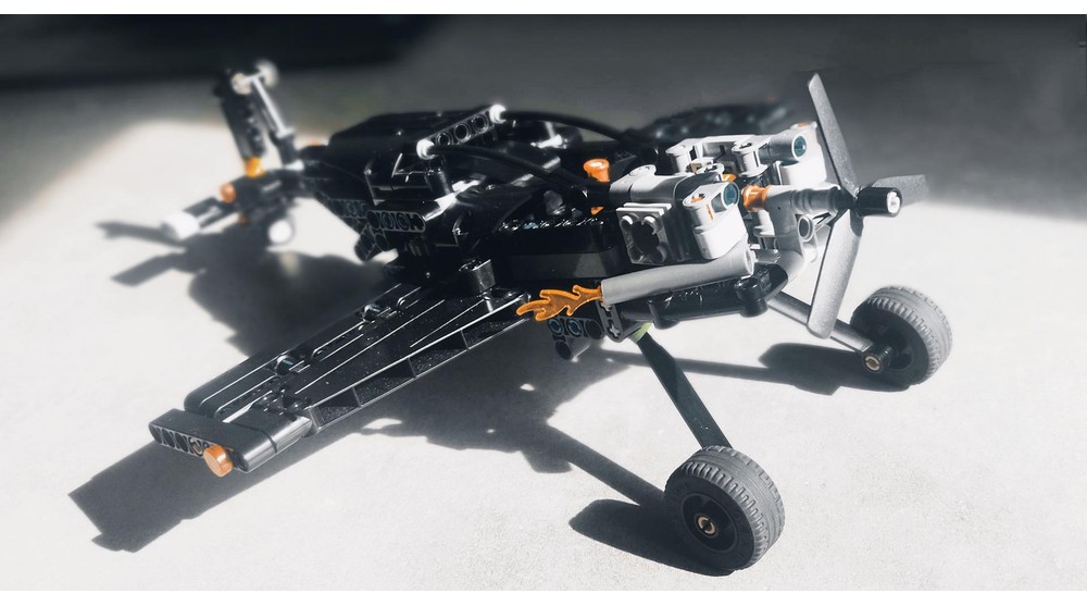 LEGO MOC joystick plane by Dodus builders | Rebrickable - Build with LEGO