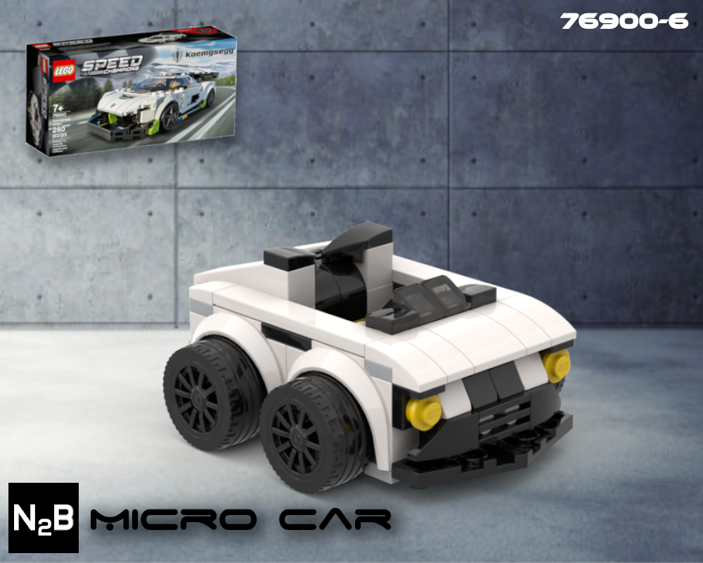 LEGO MOC Micro Car - Alternate build 6 Lego 76900 by n2brick ...