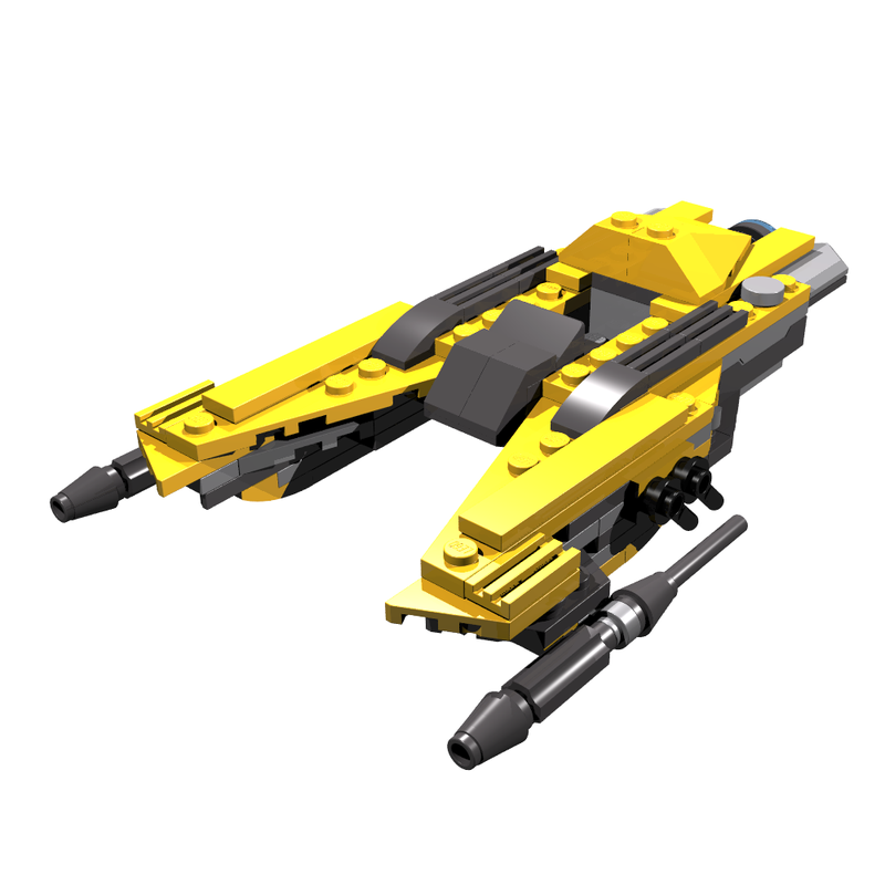 LEGO MOC 75281 Airspeeder by Berth | Rebrickable - Build with LEGO