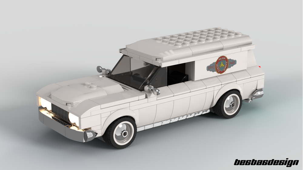LEGO MOC Holden Sandman + trailer + Holden Monaro by besbasdesign ...