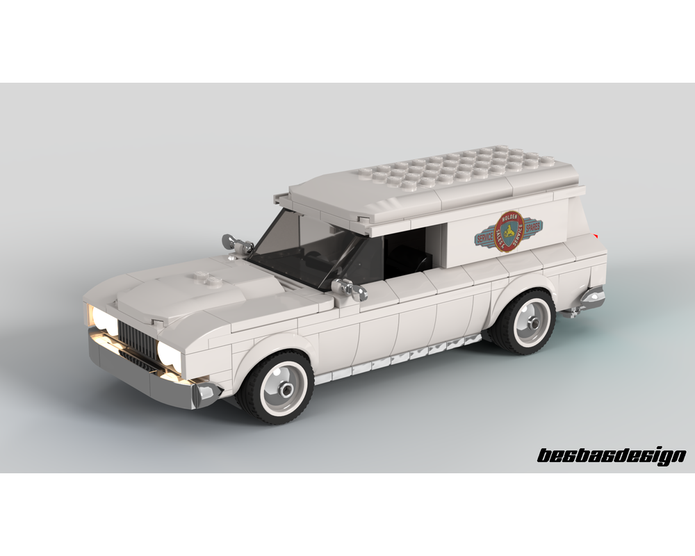 LEGO MOC Holden Sandman + trailer + Holden Monaro by besbasdesign ...