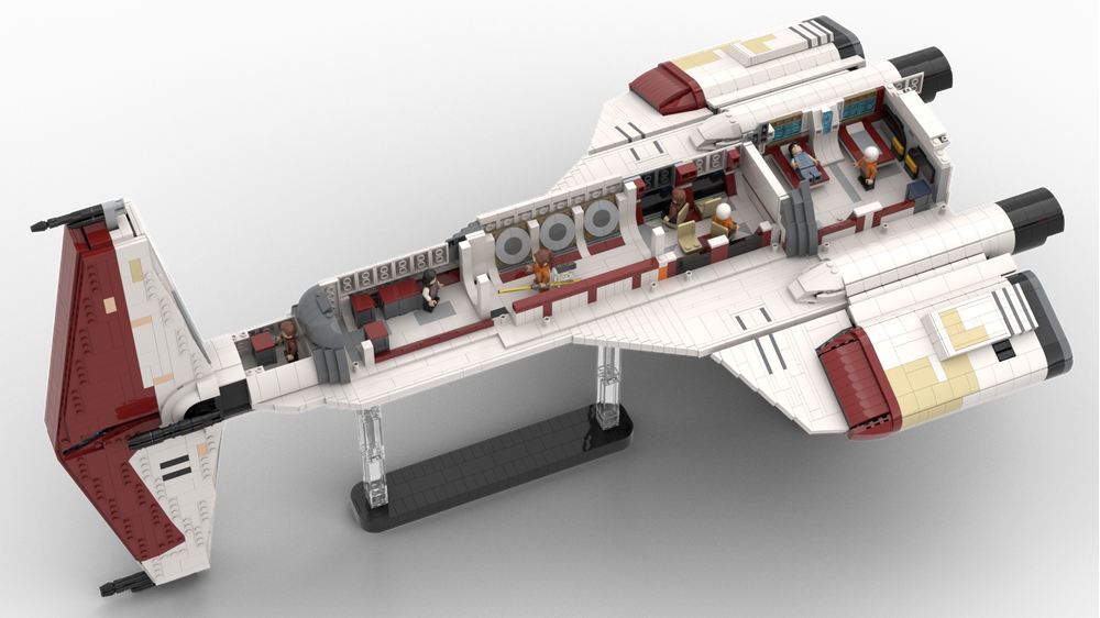 LEGO MOC Endar Spire (white) by RendiliBricks | Rebrickable - Build ...