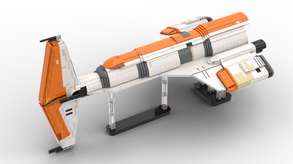 LEGO MOC Endar Spire (white) by RendiliBricks | Rebrickable - Build ...