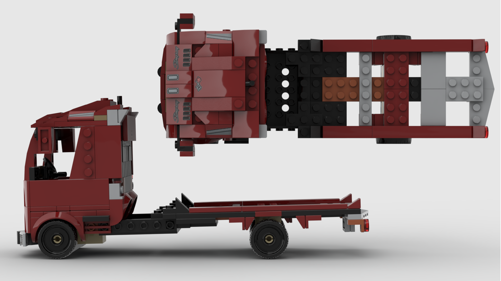 LEGO MOC 76903 SCT Truck by Schwimpy | Rebrickable - Build with LEGO