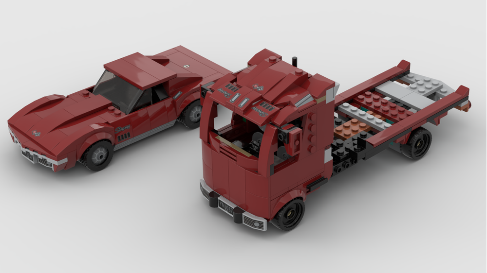 LEGO MOC 76903 SCT Truck by Schwimpy | Rebrickable - Build with LEGO