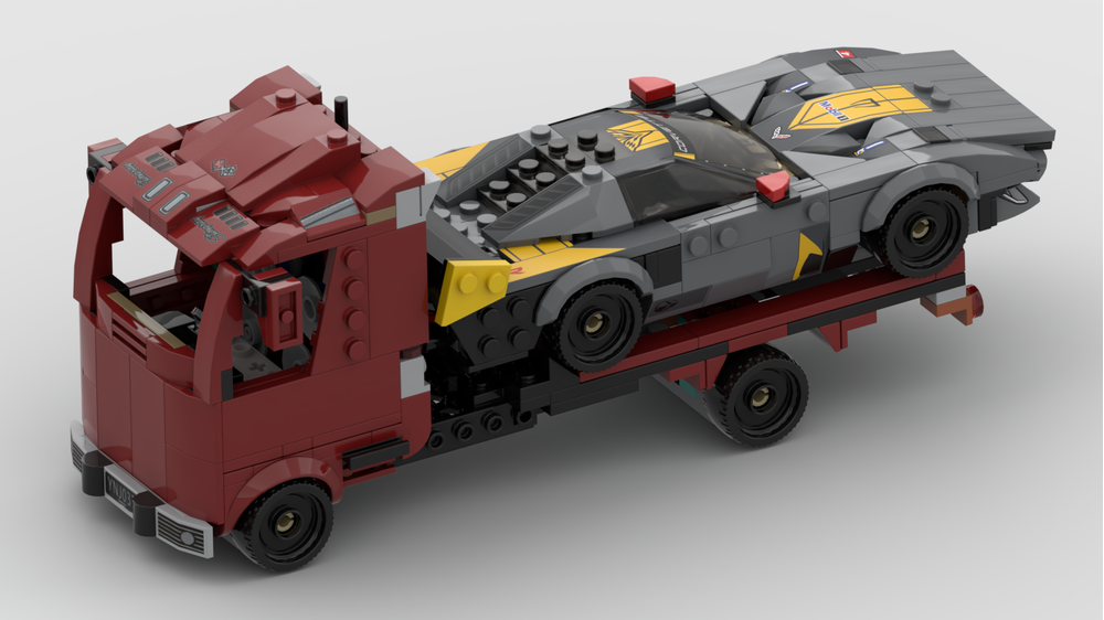 LEGO MOC 76903 SCT Truck by Schwimpy | Rebrickable - Build with LEGO