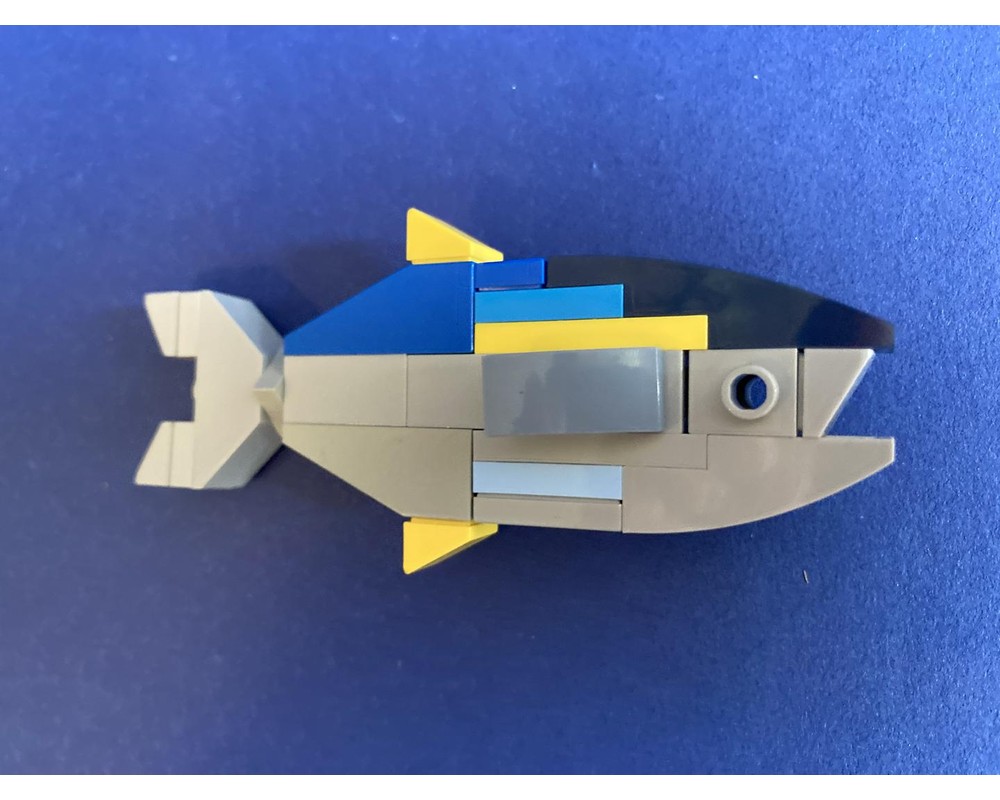 LEGO MOC mini bigeye tuna by legoartist808 | Rebrickable - Build with LEGO