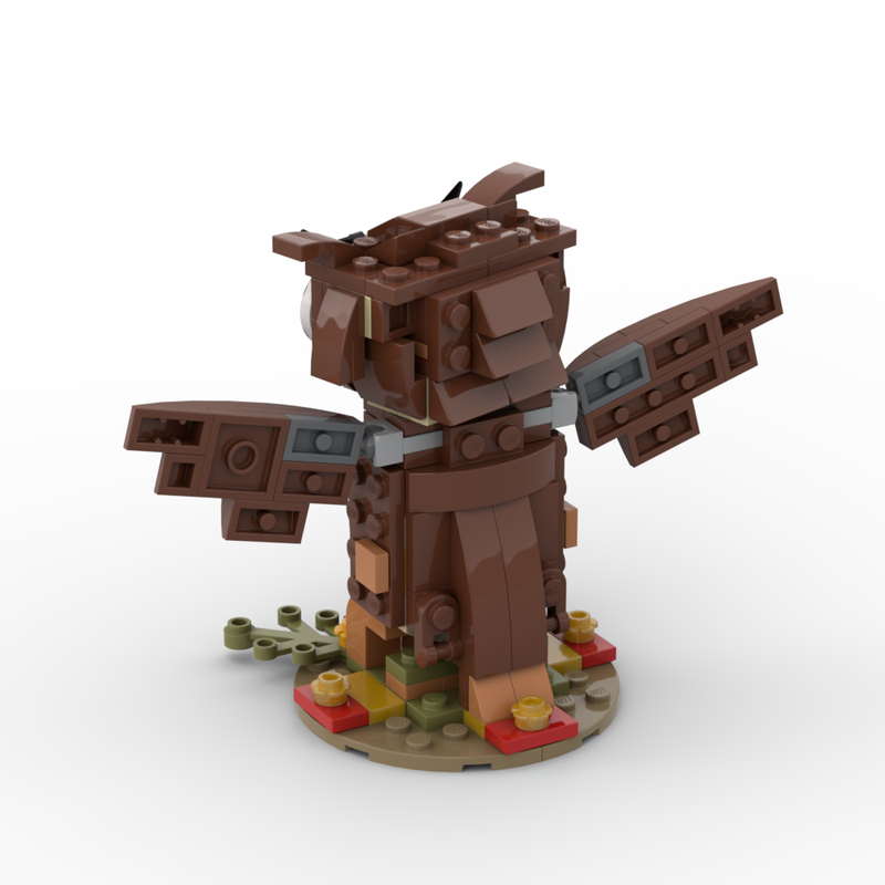 LEGO MOC 40417 Owl by Nequmodiva | Rebrickable - Build with LEGO