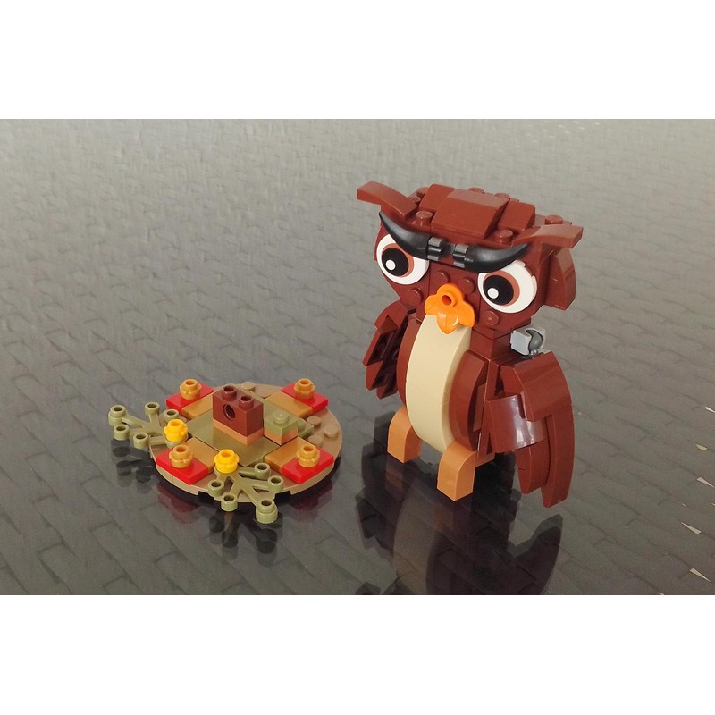 LEGO MOC 40417 Owl by Nequmodiva | Rebrickable - Build with LEGO